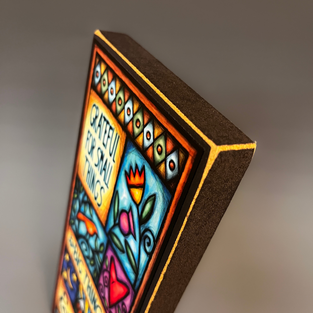 Michael Macone Printed Art - Grateful For – You Need Art Now